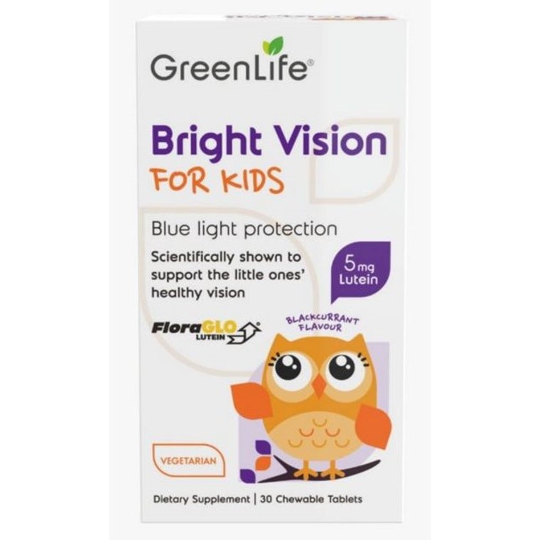 Greenlife Bright Vision For Kids (30 Tablets) | Shopee Singapore