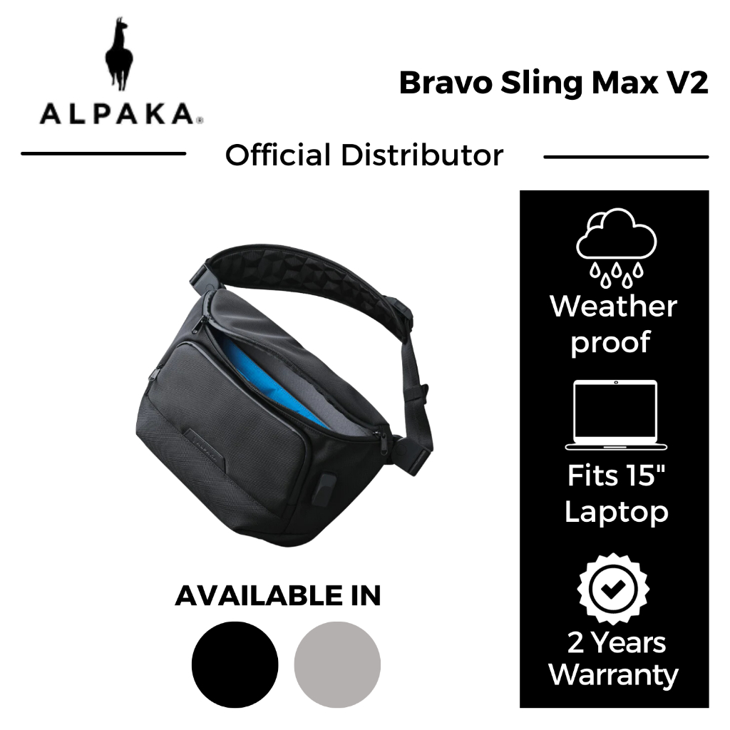 ALPAKA Bravo Sling Max V2 | Shopee Singapore
