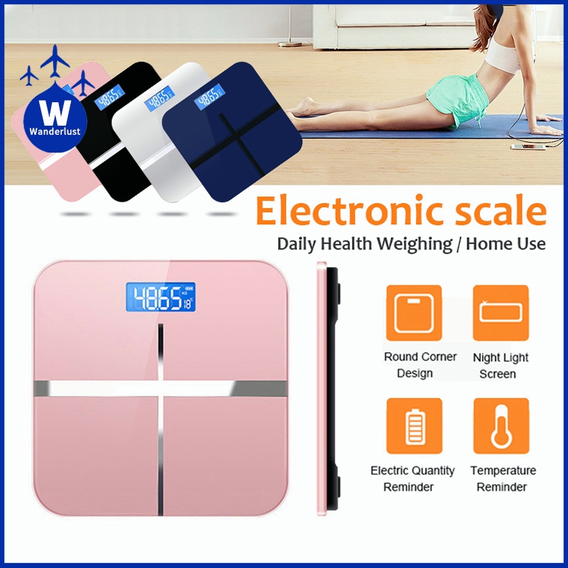 German Style USB Series Digital Body Weighing Scale LCD Display ...
