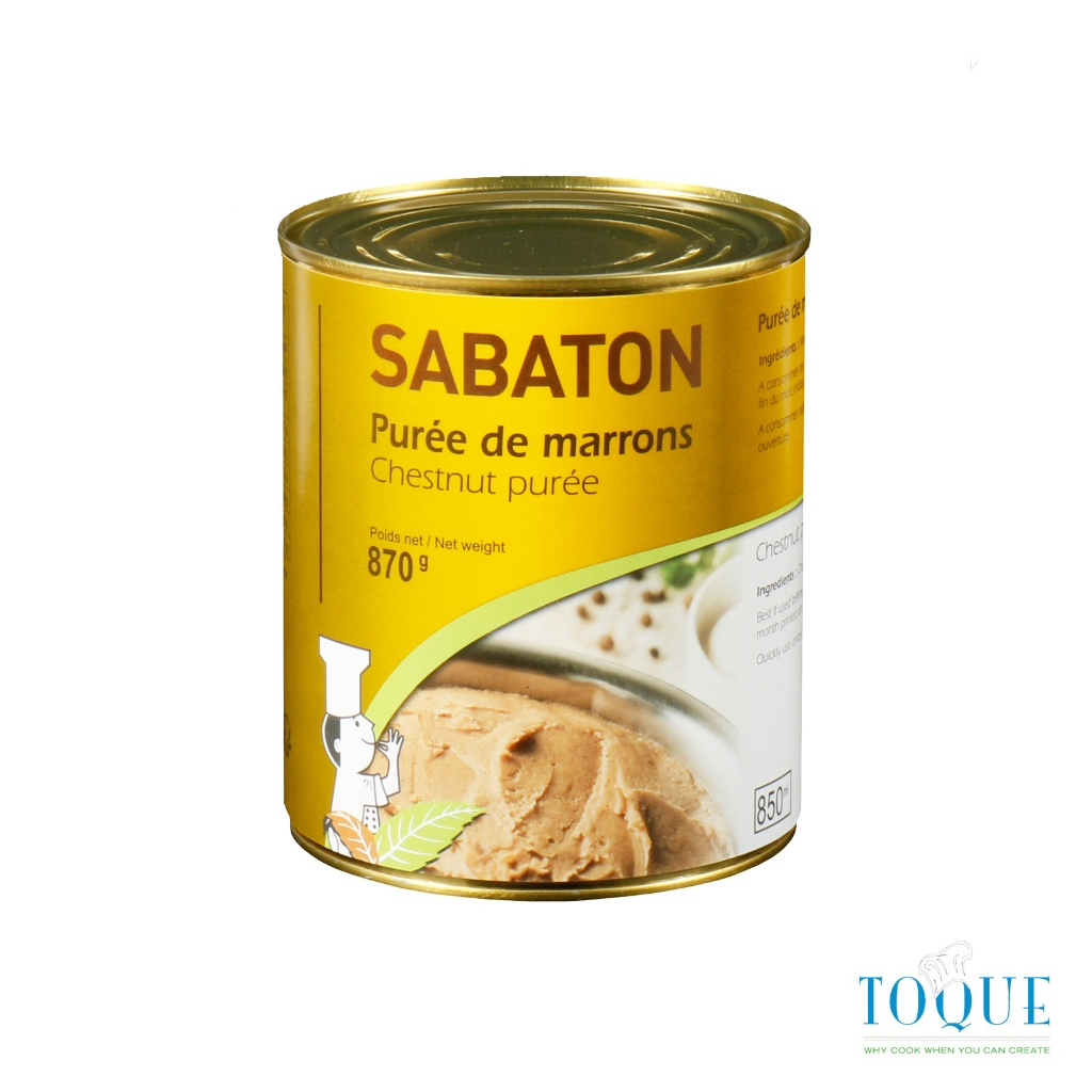 Sabaton Unsweetened Chestnut Purée 870gm | Shopee Singapore