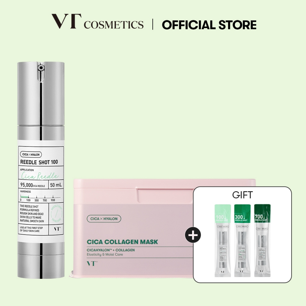 [VT COSMETICS] CICA Collagen Mask 30pcs, Skin Elasticity, 300 Da low ...