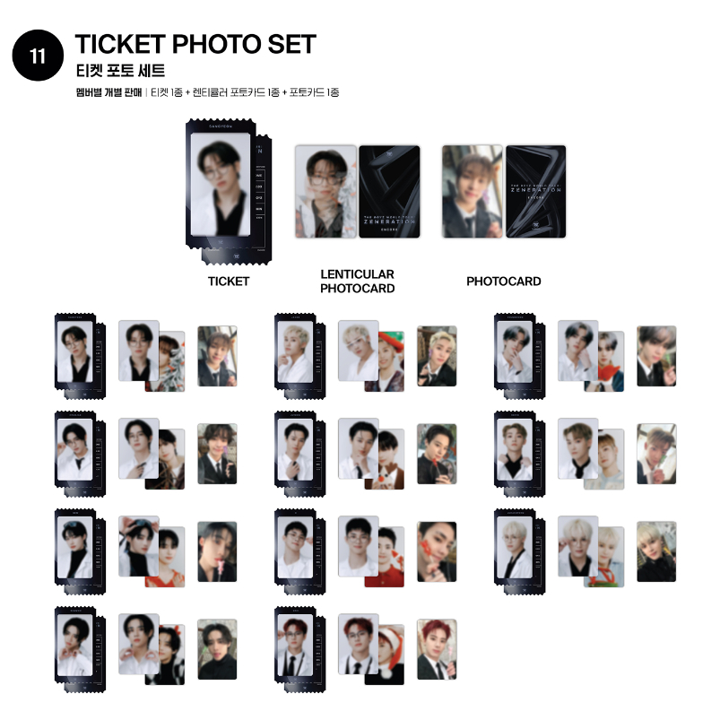 The Boyz World Tour Zeneration MD Ticket Photo Set | Shopee Singapore