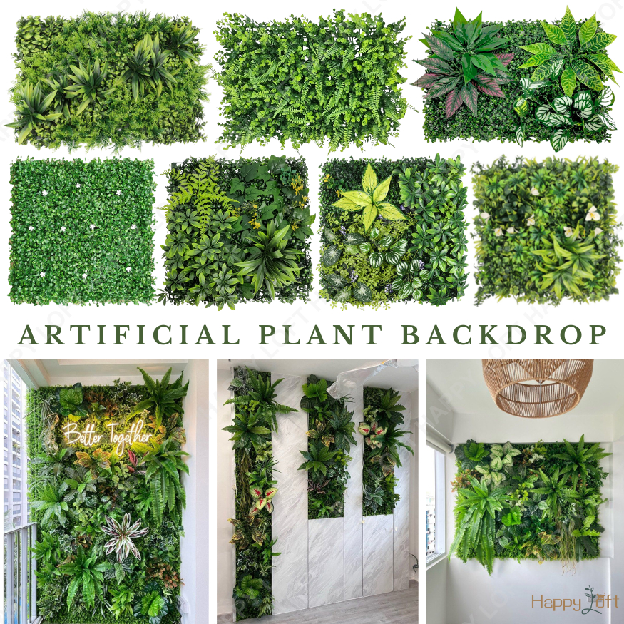 Small Potted Artificial Table Plants Mini Fake Plant Faux Flower Artificial Wall Plants Grass ...