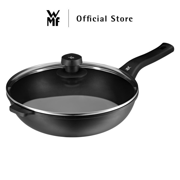 WMF PermaDur Premium Wok with lid, 30cm | Shopee Singapore