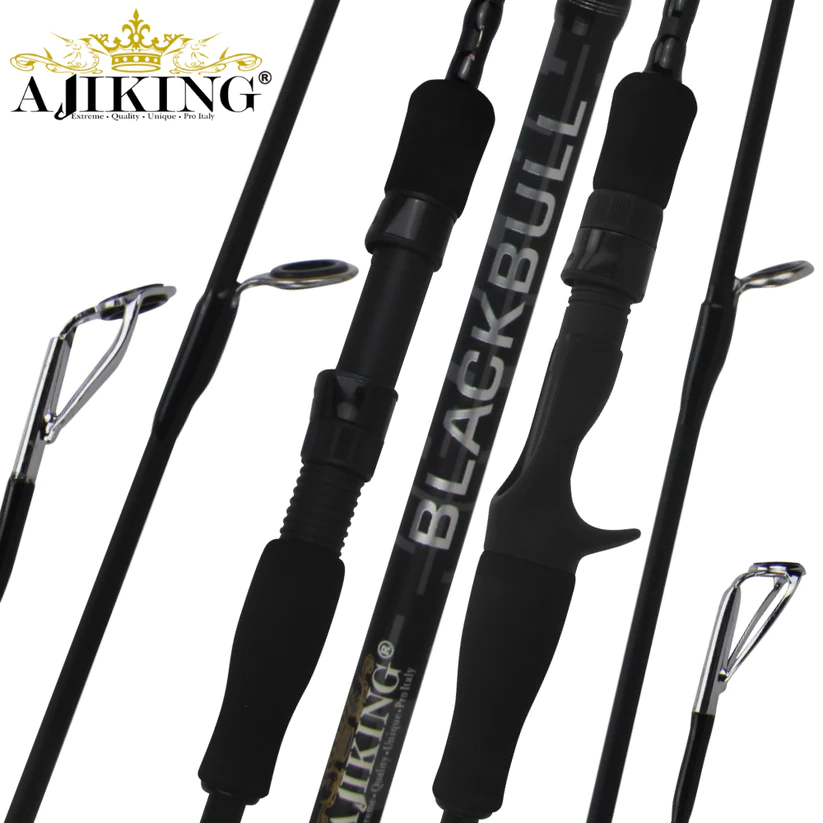 AJIKING FISHING ROD BLACK BULL #freshwater #saltwater #rod #spinningrod ...