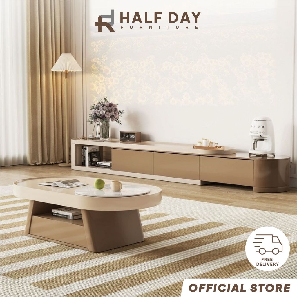 [Pre-order] Halfday - New Rock Panel Coffee Table and Side Table For ...