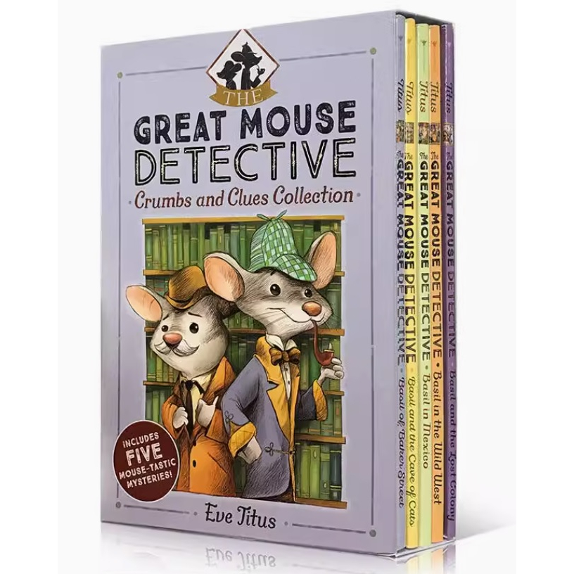 The Great Mouse Detective Crumbs and Clues Collection (5 Books ...