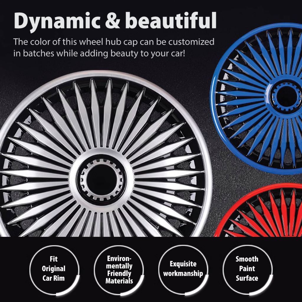 Local ready stock! Cosmetic car rim cover (for steel rims only). For ...