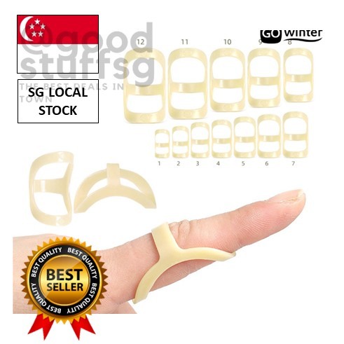 [SG FREE 🚚] Oval Finger Splint Comfortable to Wear Trigger/Mallet/Arthritis/Straightening ...