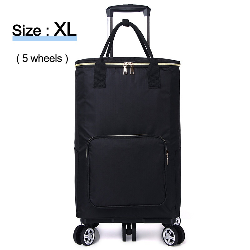 Specool® Fresh Retractable Folding Grocery Shopping Cart Shopping ...