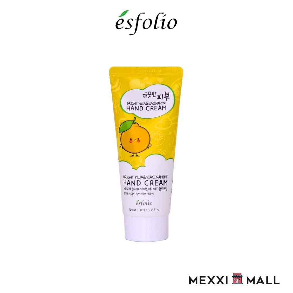 [Esfolio] Pure Skin Hand Cream - Bright Yuja & Niacinamide 100ml ...