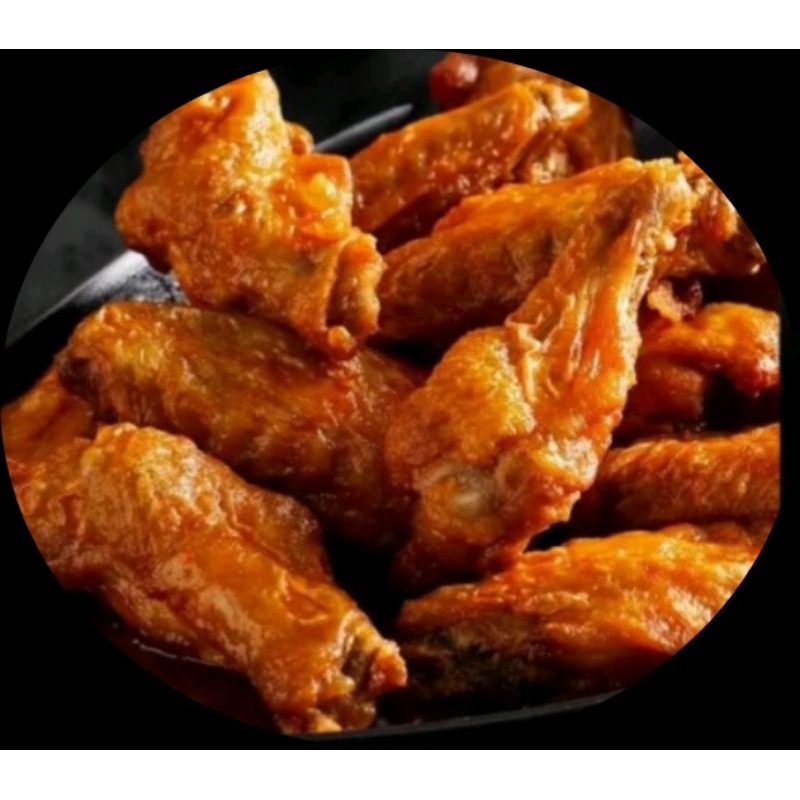 Farmpride Frozen Fully Cooked Chicken Buffalo Wings., 1kg | Shopee ...