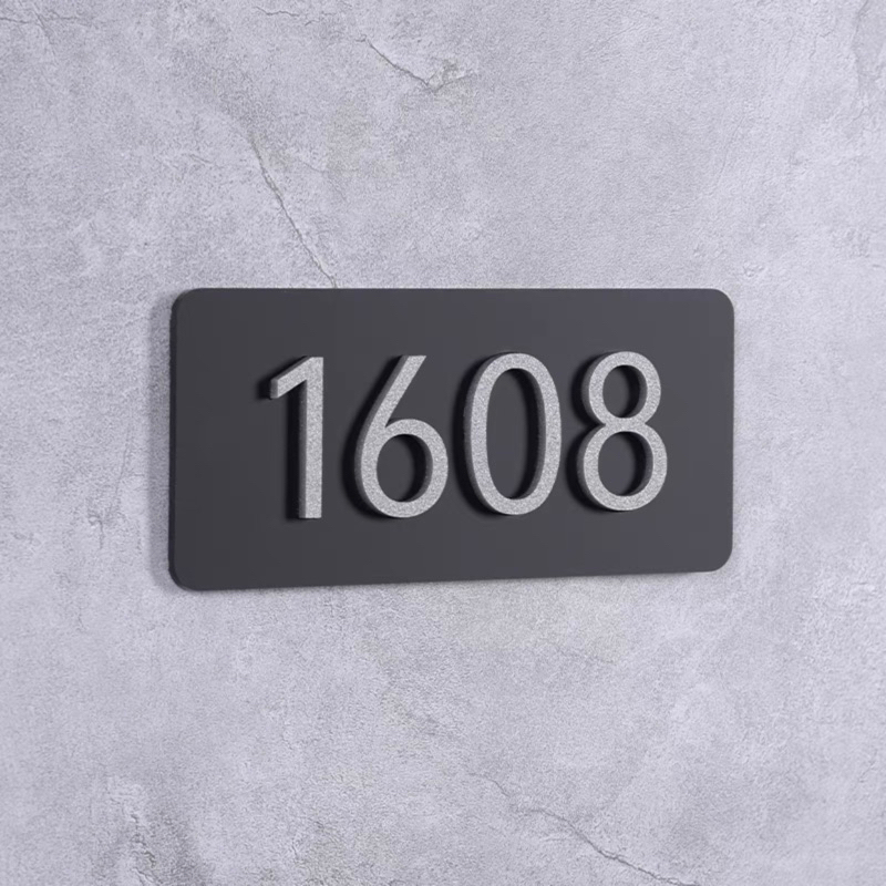 Customised Unit Sign Customised door sign/unit number signage ...