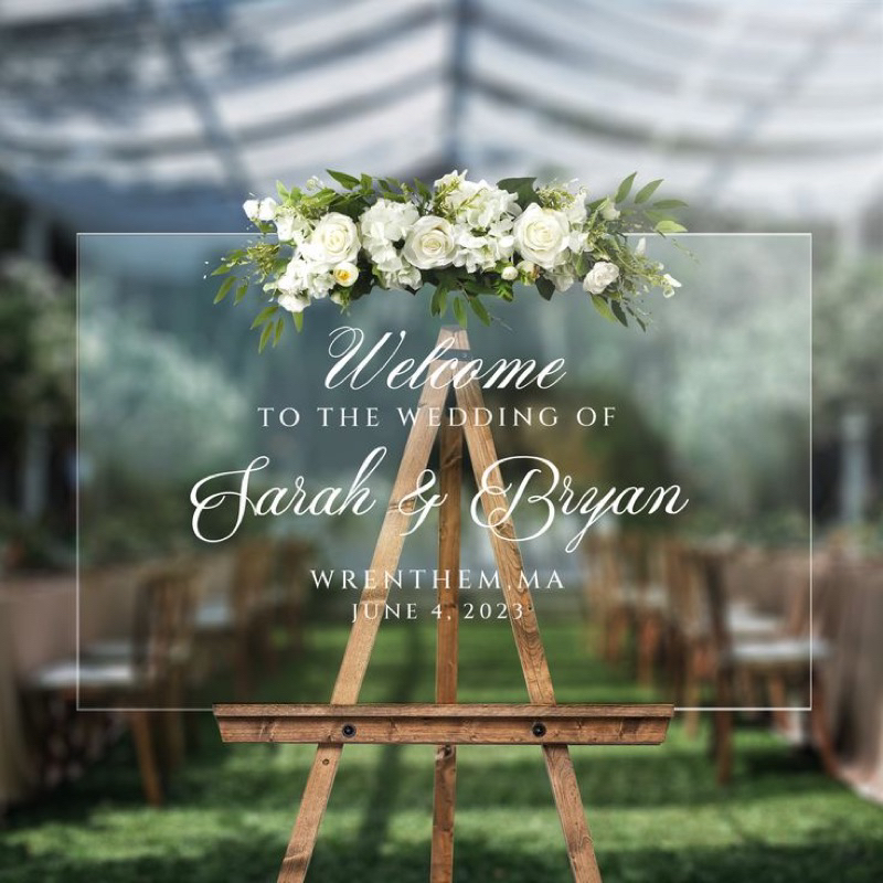 CUSTOMISED PERSONALISED ACRYLIC SIGNAGE|WEDDING ACRYLIC SIGNAGE|WEDDING ...