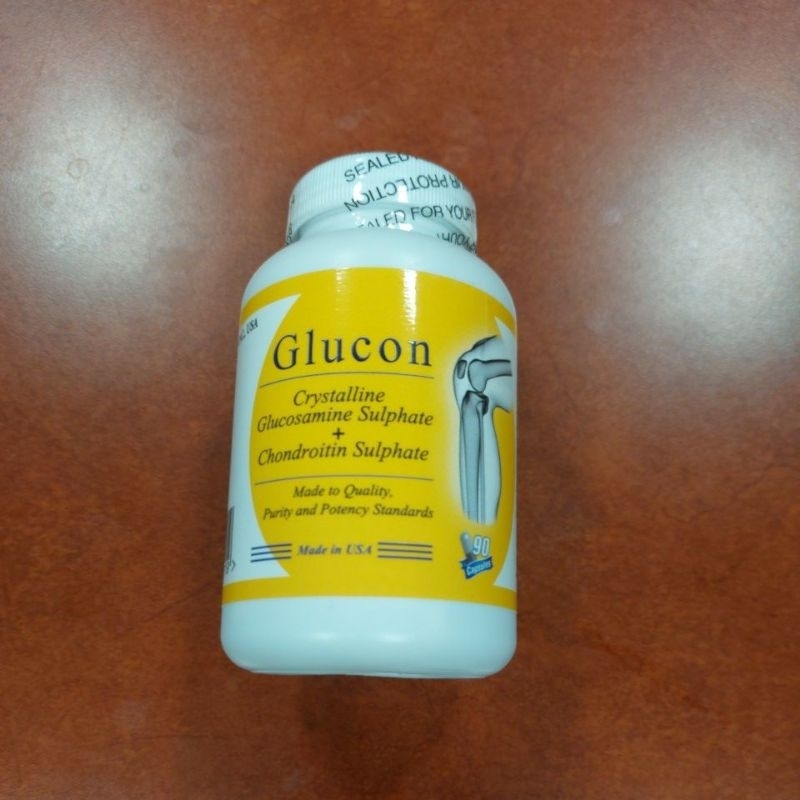 Glucon joint supplement glucosamine and chondroitin sulphate | Shopee ...