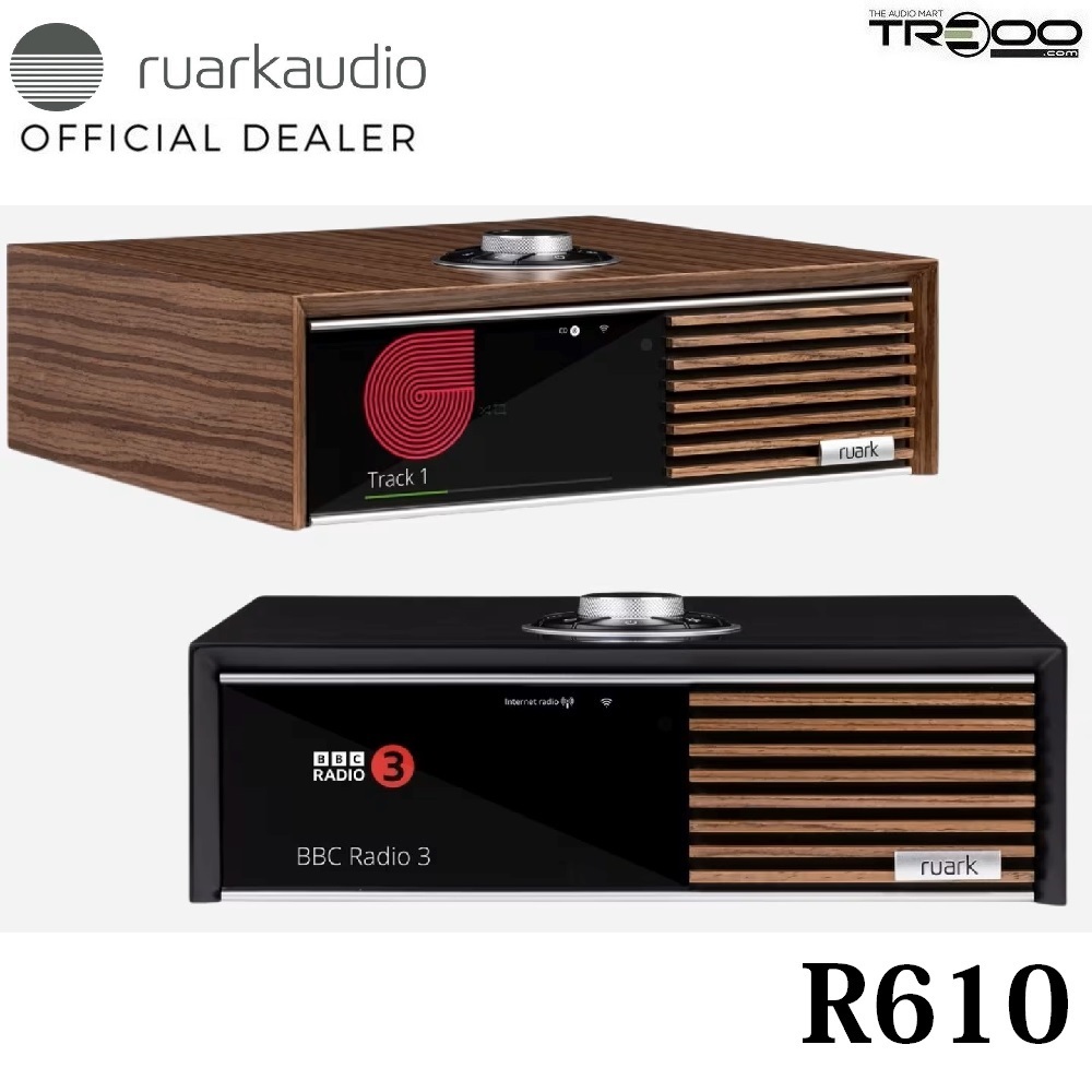 Ruark R610 Wireless Bluetooth/WiFi Network Streamer, CD Transport & FM ...