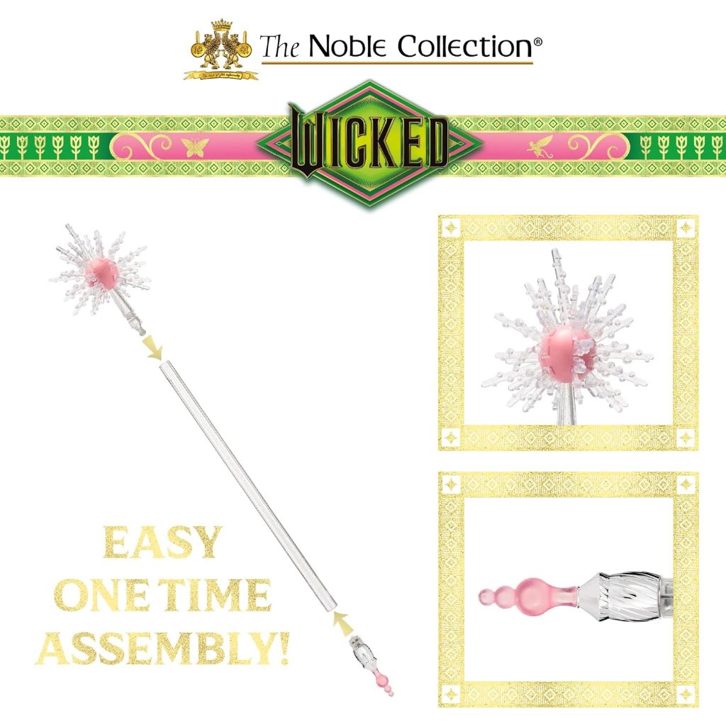 Official Noble Collection Wicked Glinda Bubble Wand | Shopee Singapore