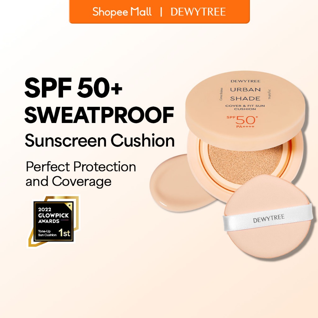 [DEWYTREE] URBAN SHADE Cover-All Tinted Sunscreen Cushion – with ...
