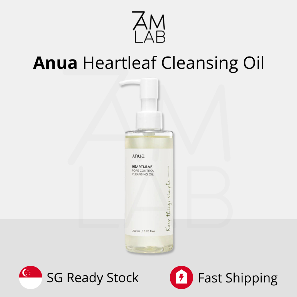 (SG Stock) Anua Heartleaf Pore Control Cleansing Oil 200ml | Shopee ...