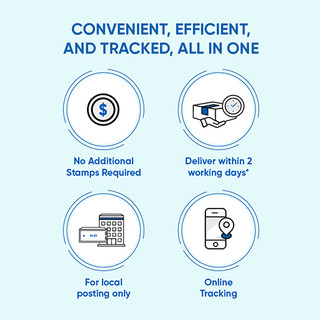 [SINGPOST] Tracked Letterbox Prepaid Label | Shopee Singapore