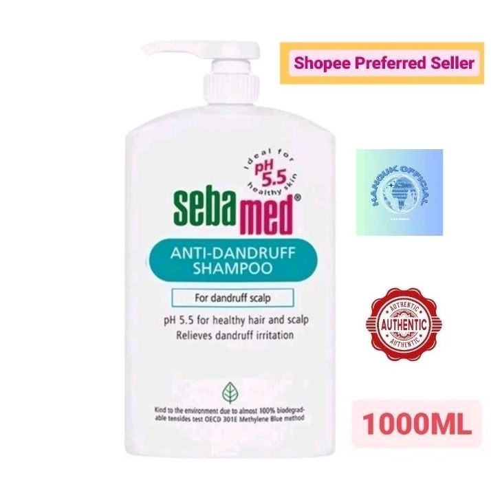 Sebamed Hair Care Anti-Dandruff Shampoo 1000ML | Shopee Singapore