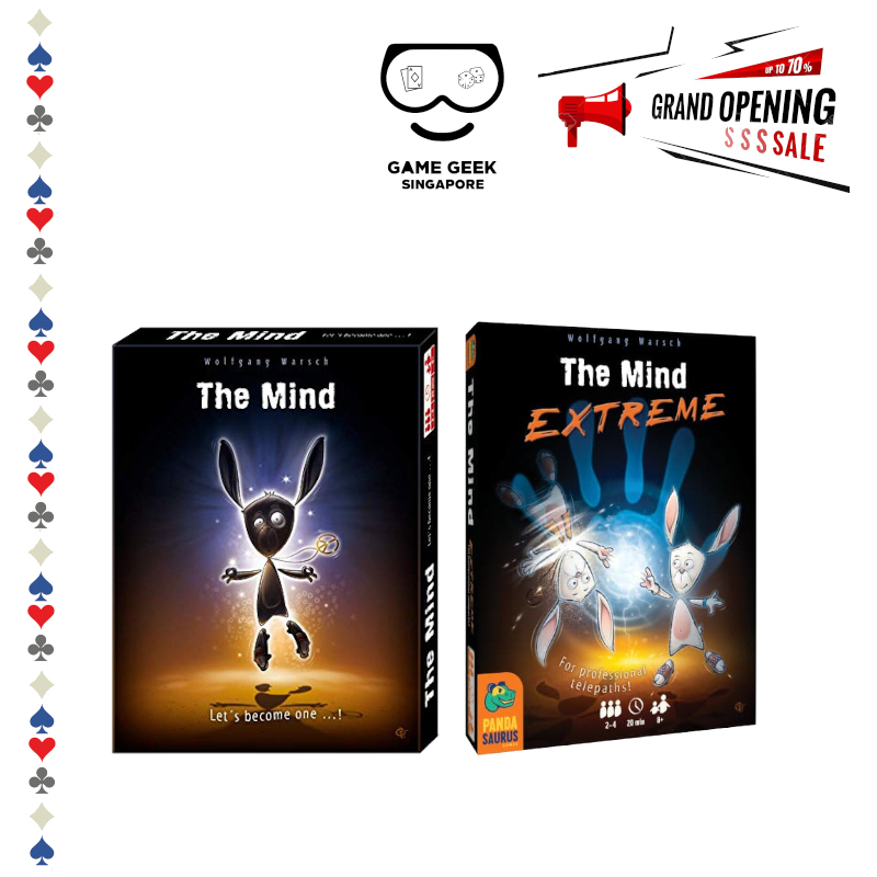 [🇸🇬Singapore Stock] The Mind Card Game Family game party game | Shopee ...