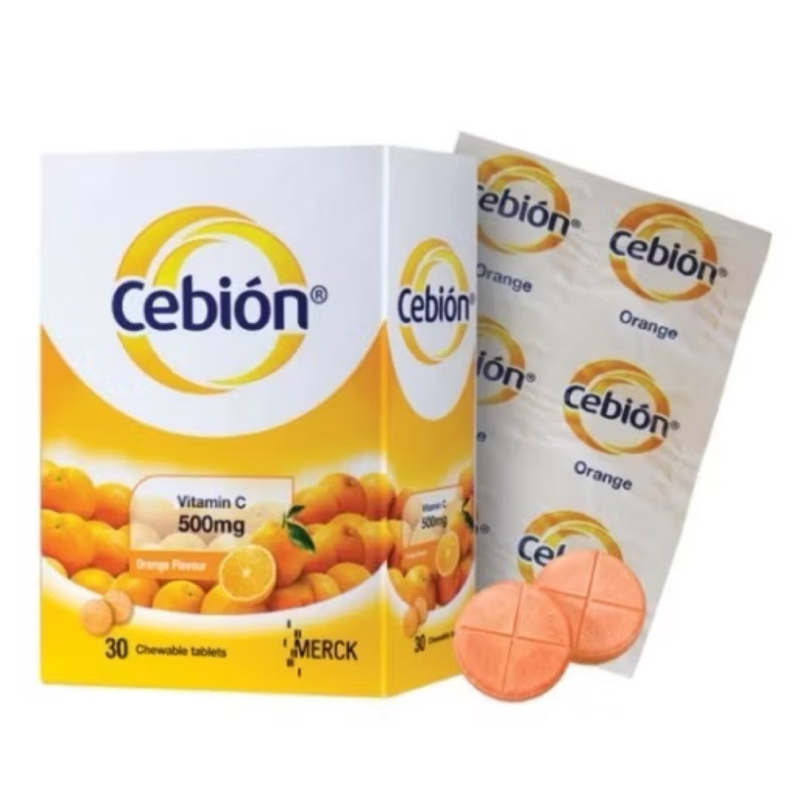 Cebion Vitamin C 500mg chewable tablet (90 tablets) | Shopee Singapore
