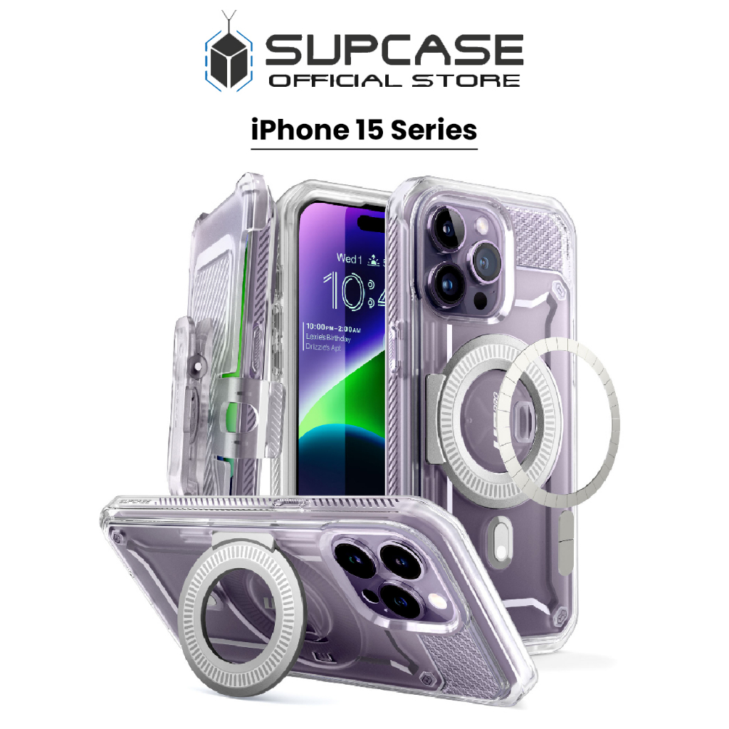 Supcase UB Pro Compatible with MagS for iPhone 15/Plus/Pro/Pro Max Full ...
