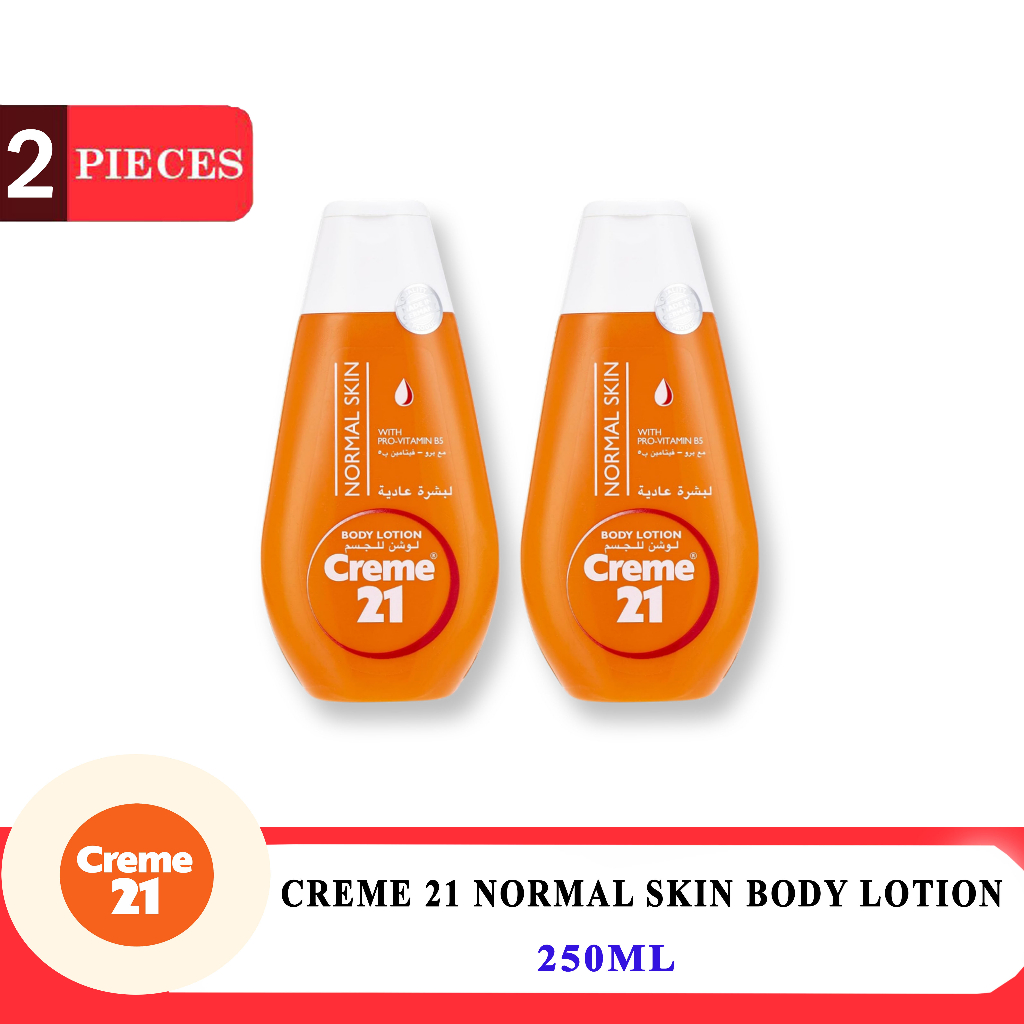 CREME 21 Normal Skin Body Lotion 250ml | Shopee Singapore