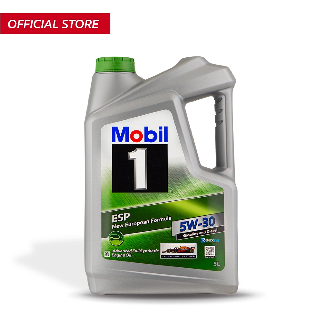 Mobil 1™ ESP 5W-30 Advanced Full Synthetic Engine Oil 5L | Shopee Singapore
