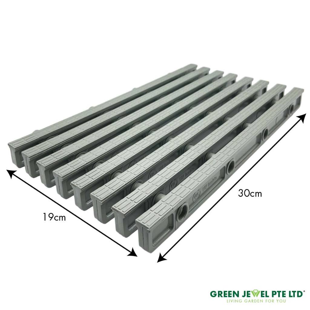OCTO ABS Grating, 4 Pin, 8pcs=19cm(L) X 30cm(W) - Swimming Pool Grating ...
