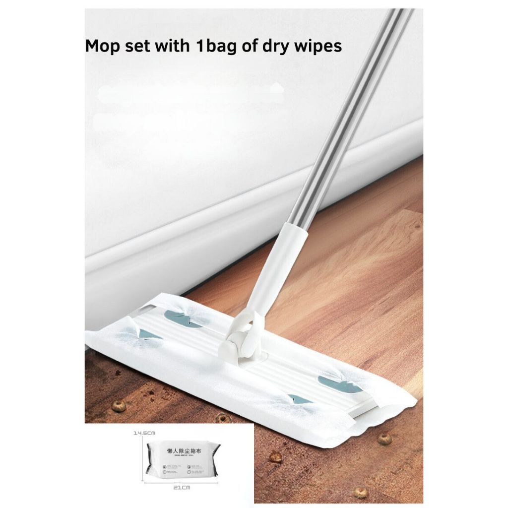 360 DEGREE FLOOR WIPER MOP ,Anti - Static magic cleaning Wiper, lazy ...