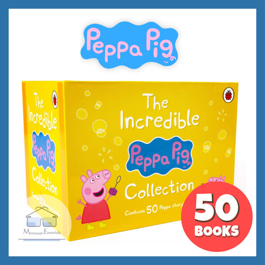 [SG STOCK] The Incredible Peppa Pig Book Set Collection (Yellow) 50 ...