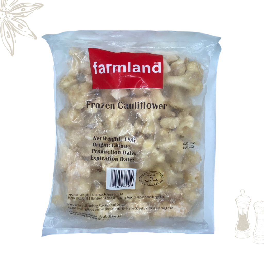 Farmland Frozen Cauliflower Florets 1KG (Halal) | Shopee Singapore