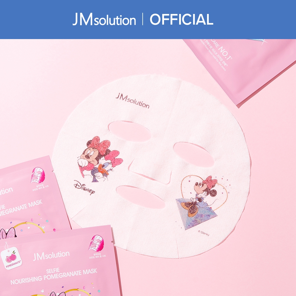 [JMSOLUTION] DISNEY SELFIE NOURISHING POMEGRAMATE MASK (10sheets ...