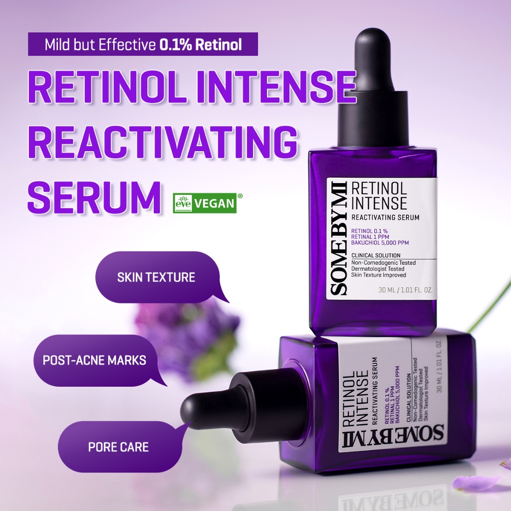 [SOME BY MI] Retinol Intense Reactivating Serum Essence(30ml) [Wrinkle Care + Elasticity + Sign ...