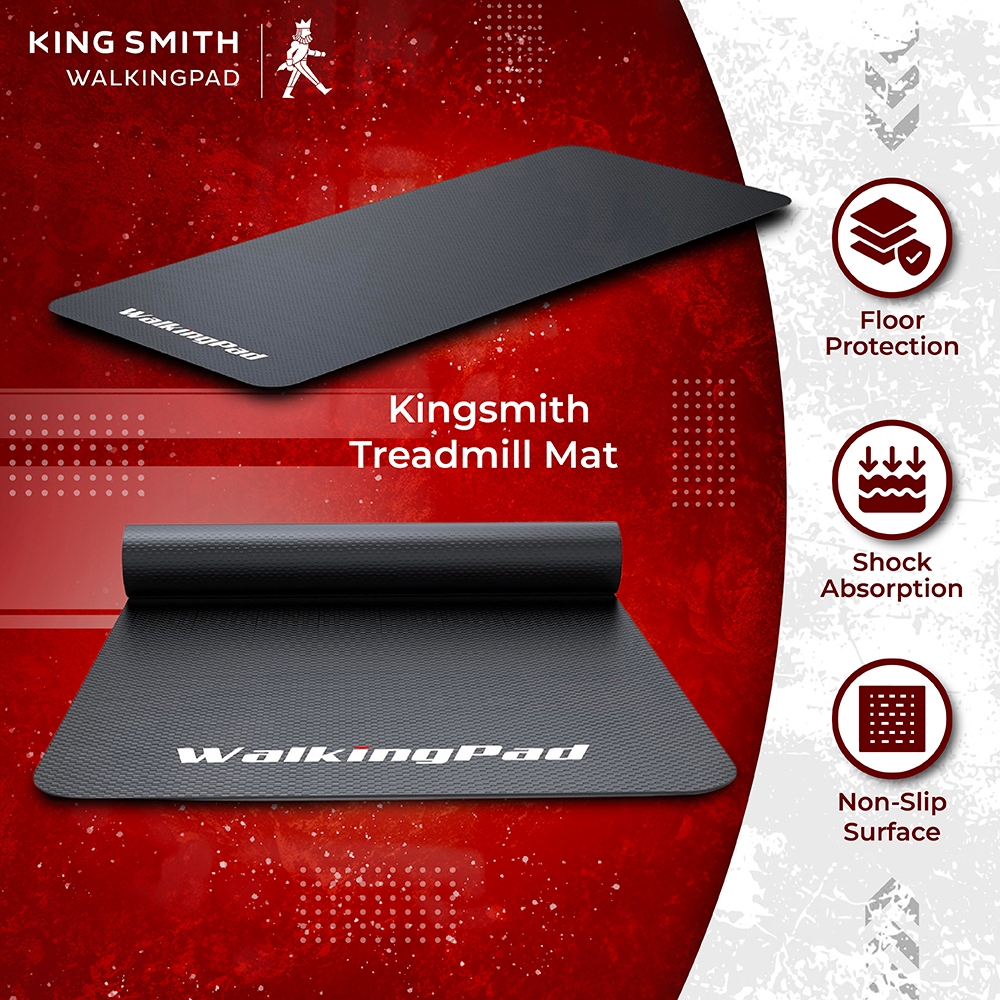 Kingsmith Treadmill Mat ★ 160cm x 70cm ★ Non Slip ★ Absorb Shock ...