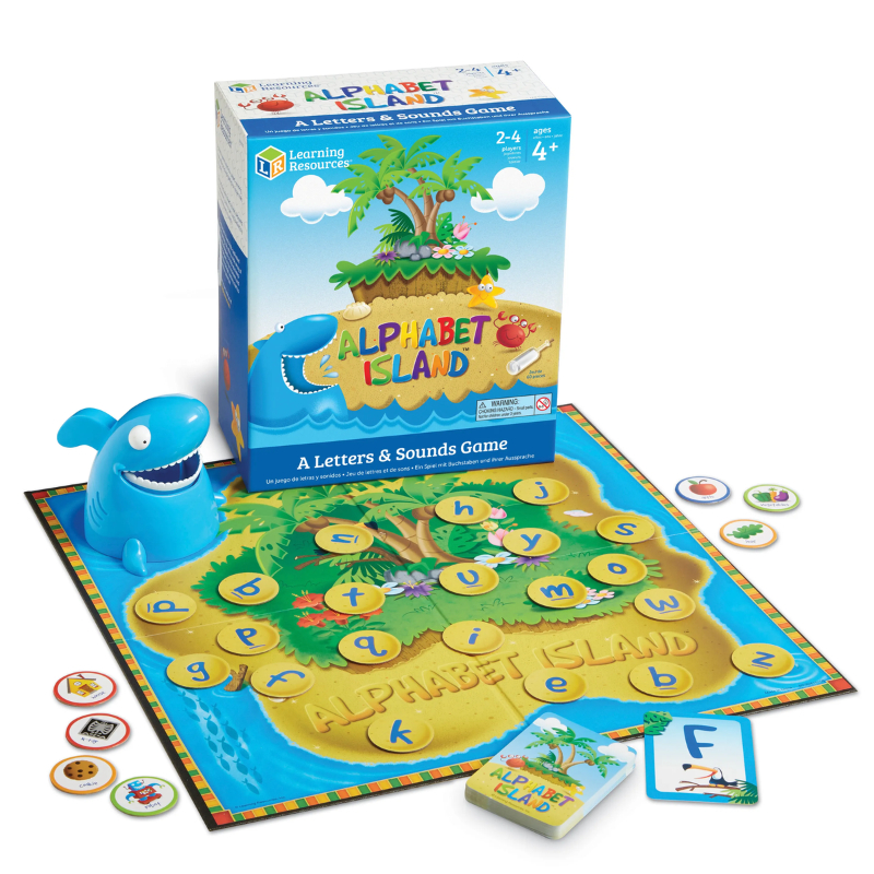Learning Resources LER5022 Alphabet Islands A Letters and Sound Game ...