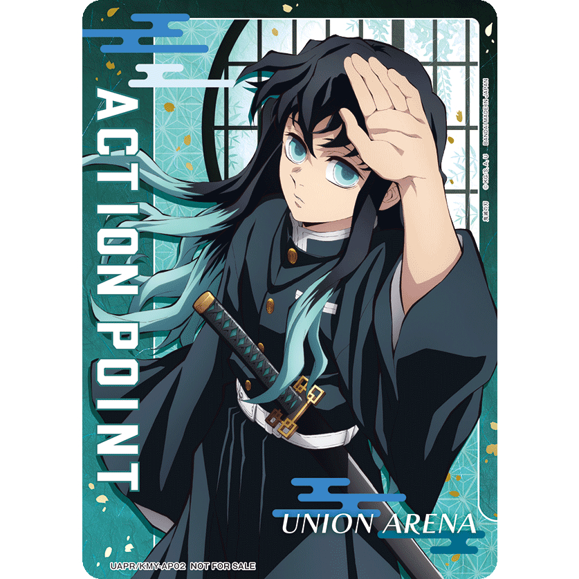 Japanese UNION ARENA Demon Slayer Kimetsu no Yaiba Muichiro Tokito Action Point UAPR/KMY-AP02 ...