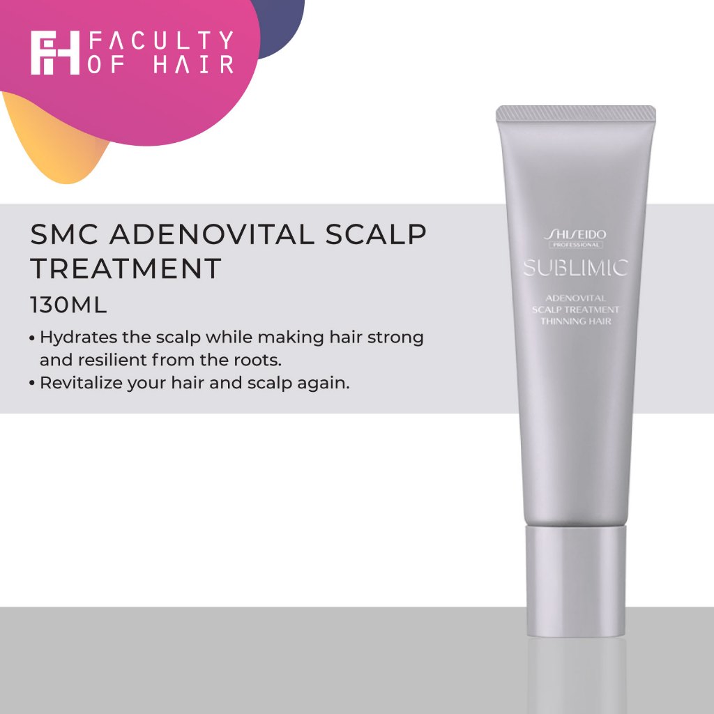 Shiseido Professional SMC Adenovital Scalp Treatment (130g) | Shopee ...