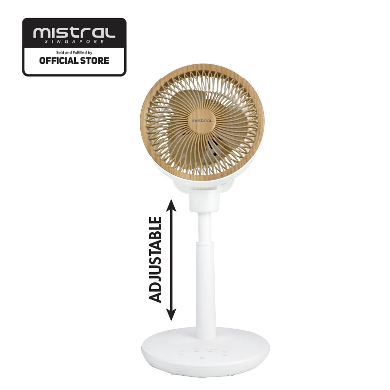 Mistral Greenleaf by Mistral 7” DC High Velocity Stand Fan MHV708R-G ...