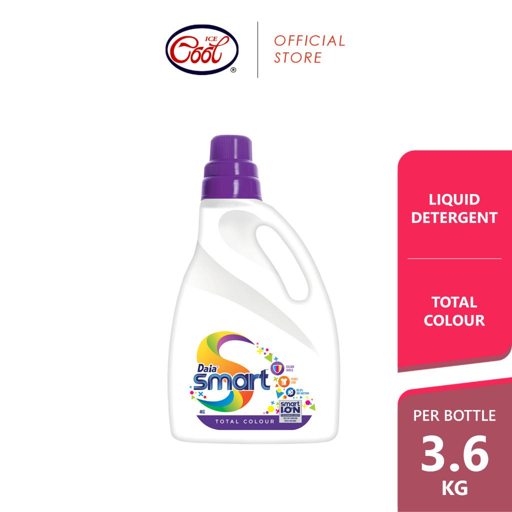 Daia® Smart Liquid Detergent | 3.6Kg x 4 Bottles [CTN] | Shopee Singapore