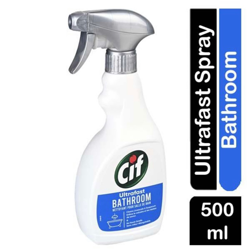 CIF Ultrafast for a sparking clean Bathroom Spray/Kitchen Spray ...