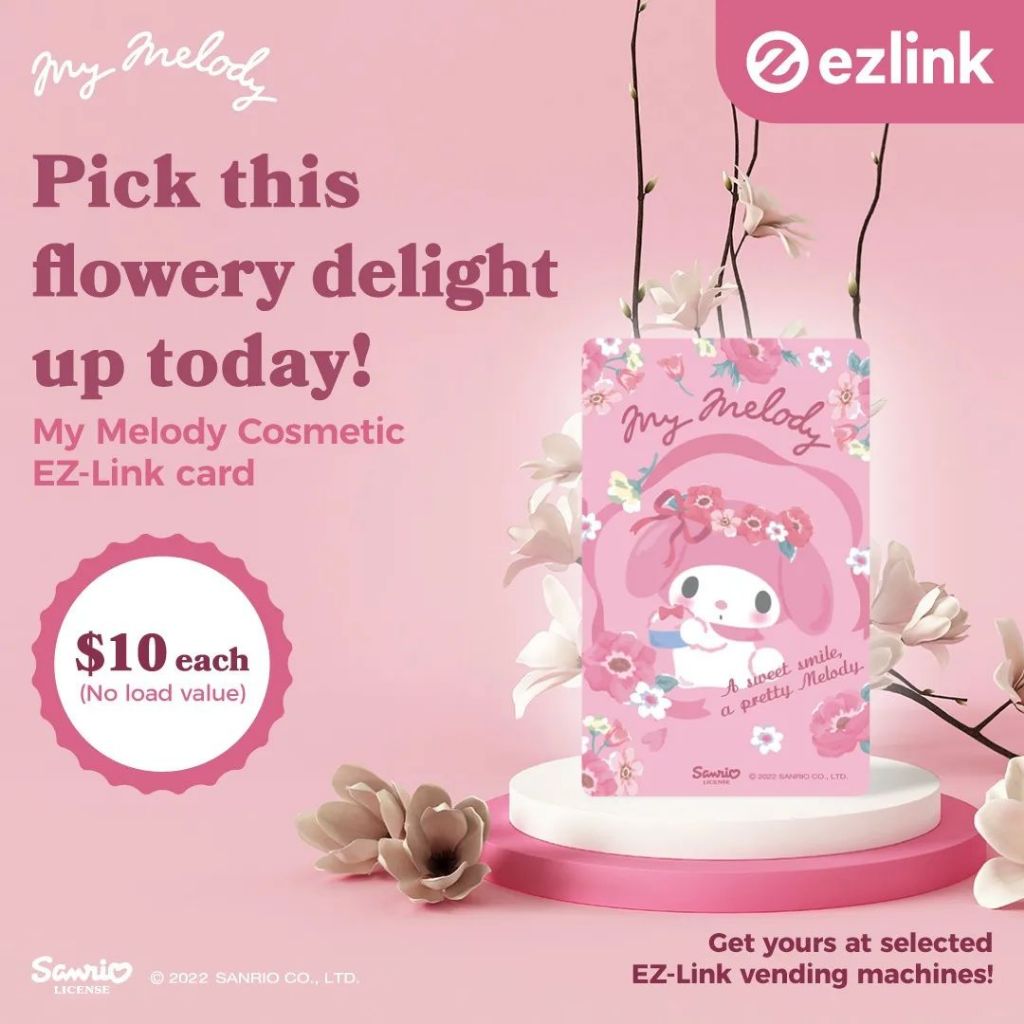 My Melody Cosmetic EZ-Link card | Shopee Singapore