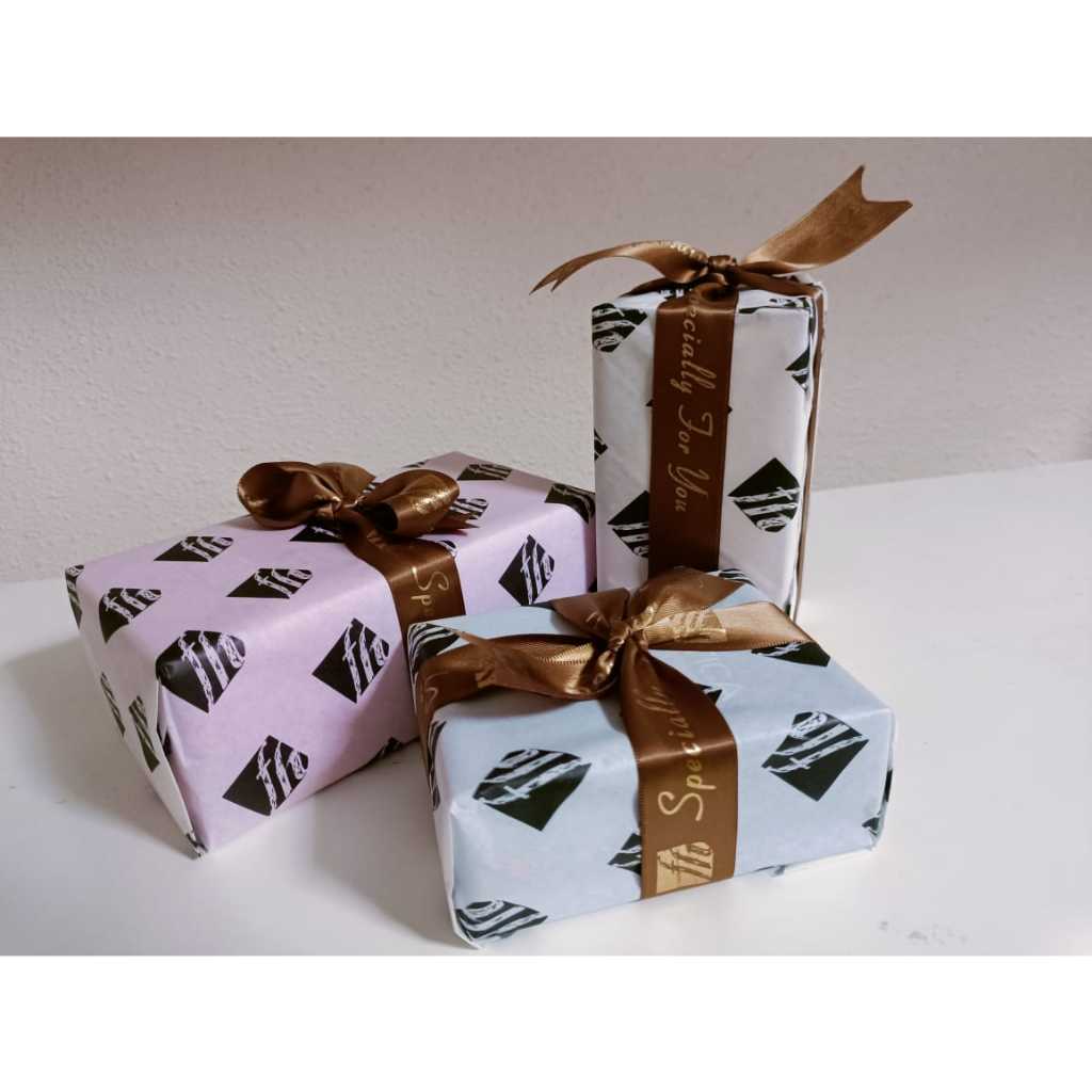Fragrance HUB Gift Paper & Satin ribbon (Inclusive of Gift Wrapping ...