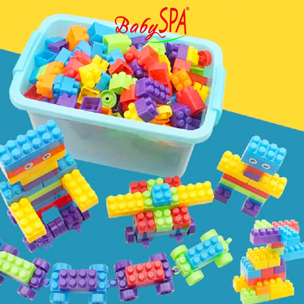 ♥♥♥ 𝐒𝐆 𝐒𝐞𝐥𝐥𝐞𝐫 BabySPA Building Blocks for Kids Building Blocks Toy for ...