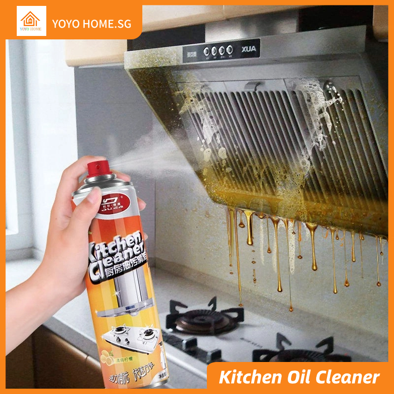 Kitchen Oil Cleaner Multi Purpose Kitchen Cleaner Spray Grease Stain ...