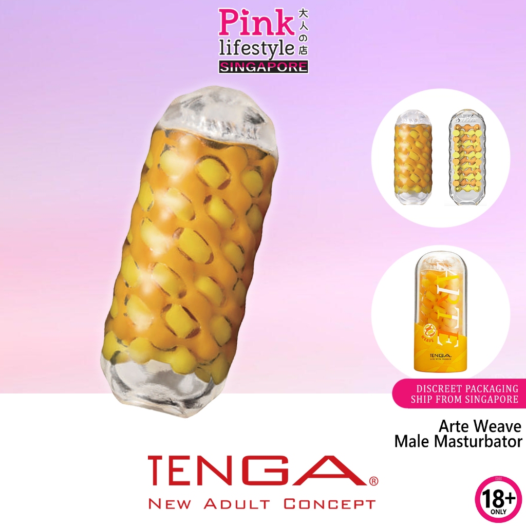 Tenga Arte Onacup Onahole Male Masturbator Flip Hole For Boyfriend PInk LIfestlye | Shopee Singapore
