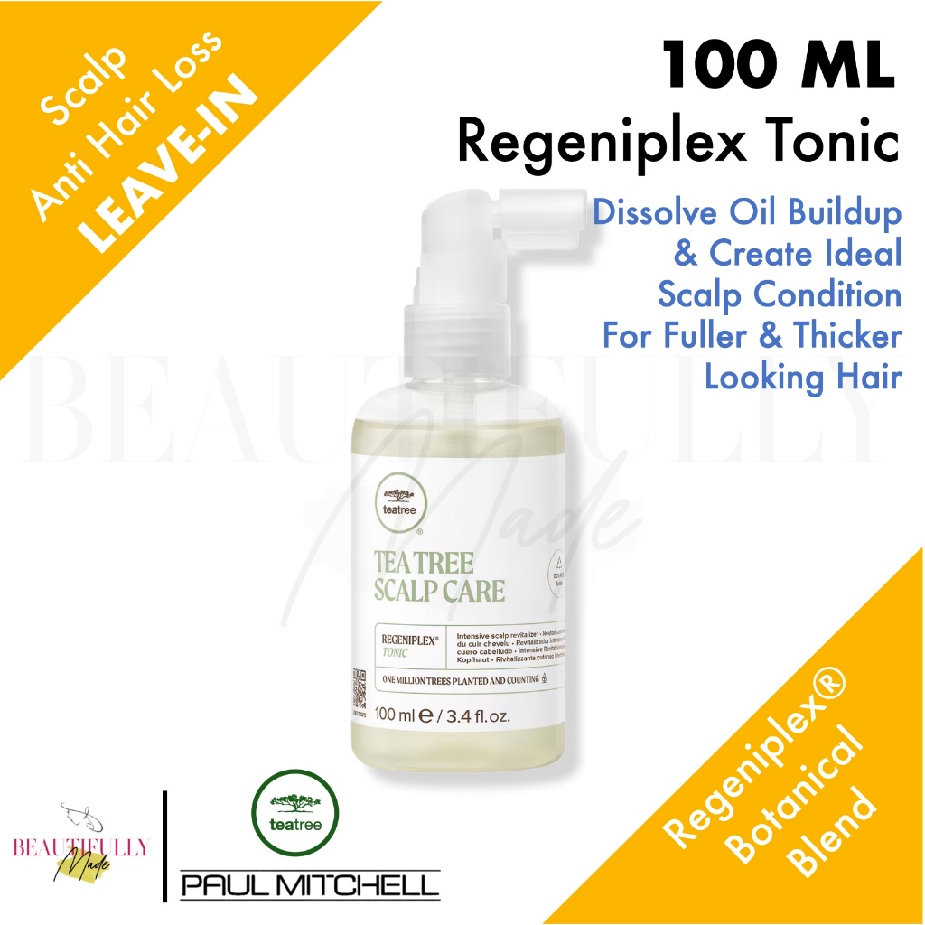 [NEW] Paul Mitchell Tea Tree Scalp Care Regeniplex Tonic 100ml - For ...