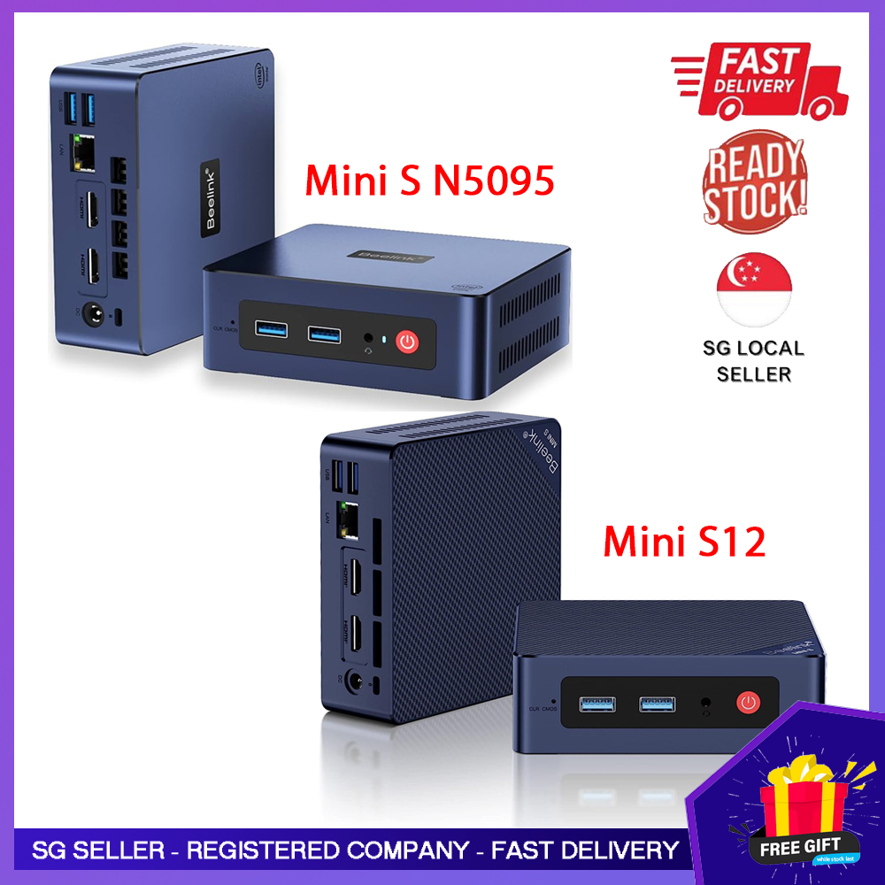 Beelink Mini S12 and Mini S N5095 mini PC, Intel 12th Processor N100 ...